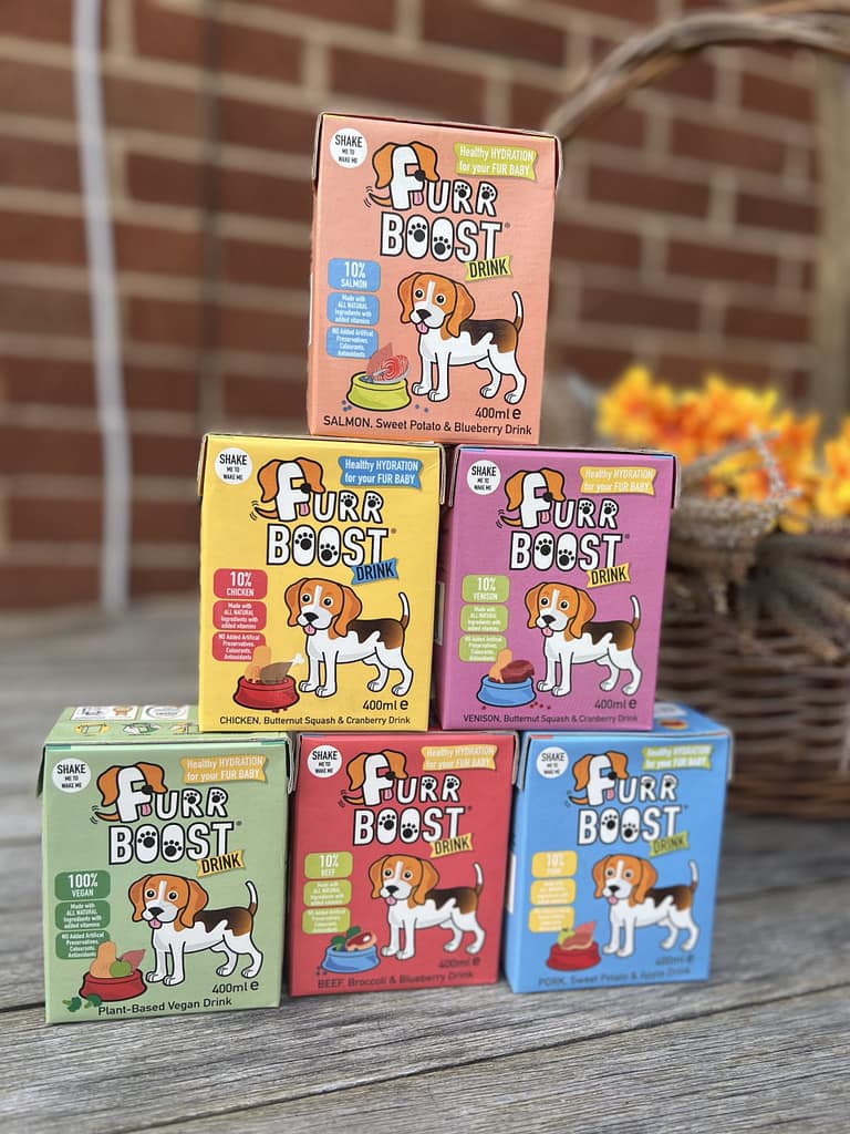 Furr Boost - available in 6 flavours- Healthy Hydration for your dog ...